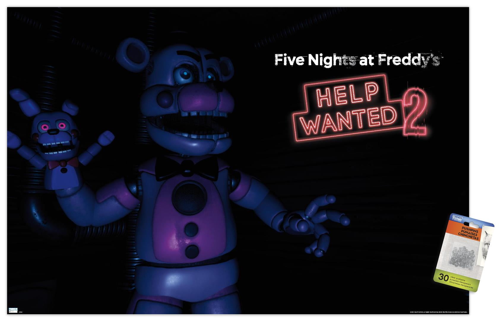 Five Nights at Freddy's: Help Wanted 2 - Funtime Freddy Wall Poster ...