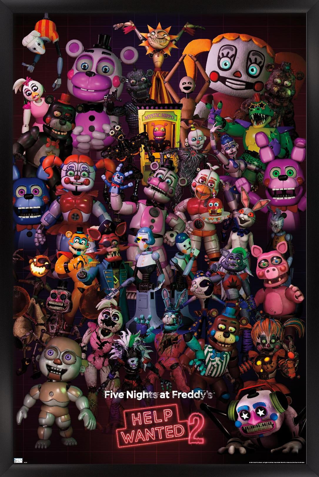Five Nights at Freddy's: Help Wanted 2 - Group Wall Poster, 22.375" x ...