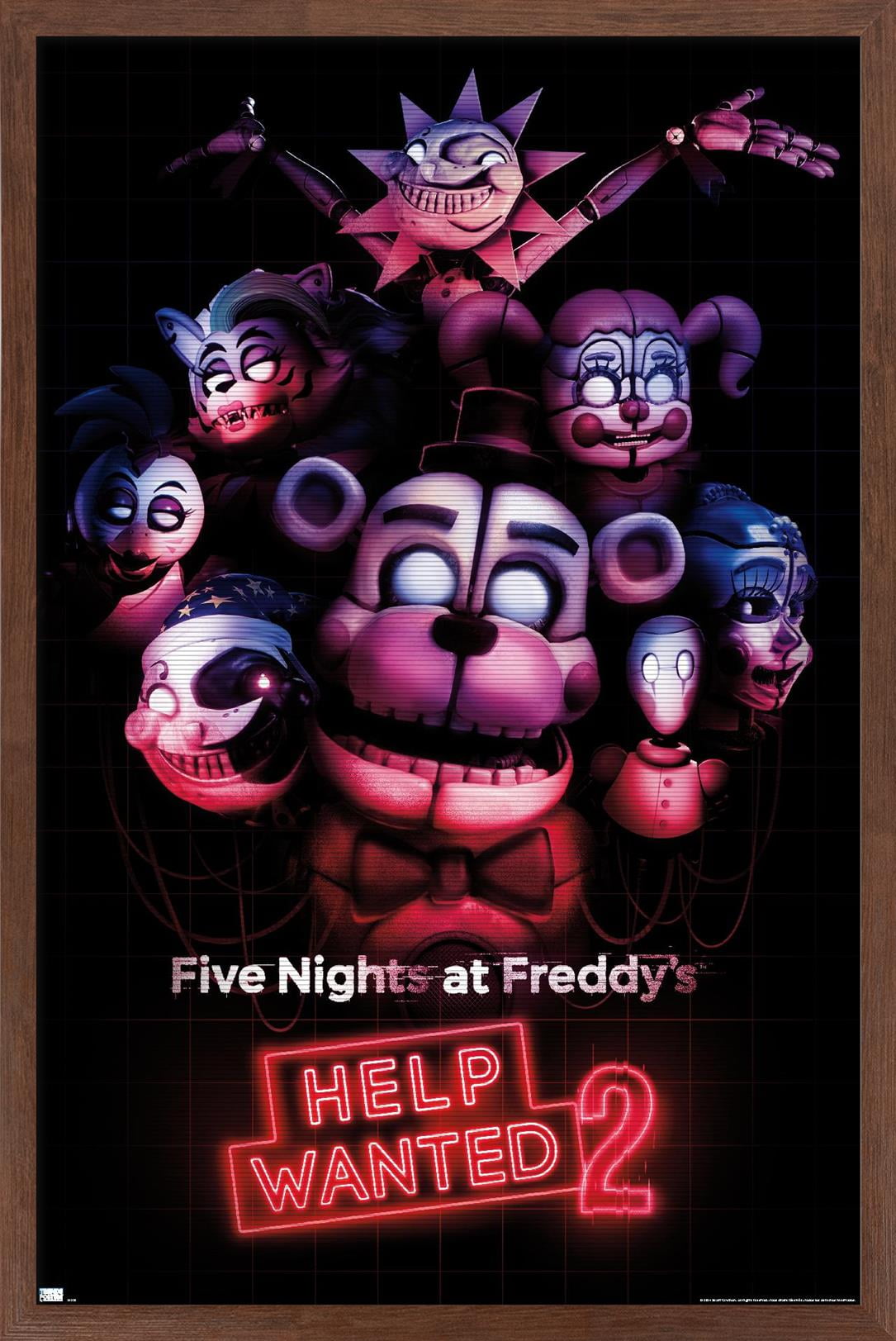 Five Nights at Freddy's: Help Wanted 2 - Key Art Wall Poster, 22.375" x ...