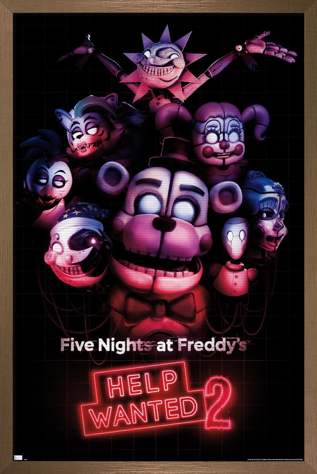 Five Nights at Freddy's: Help Wanted 2 - Key Art Wall Poster, 22.375" x ...