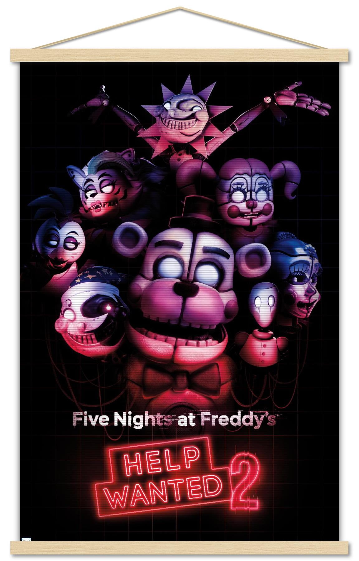 Five Nights at Freddy's: Help Wanted 2 - Key Art Wall Poster with ...