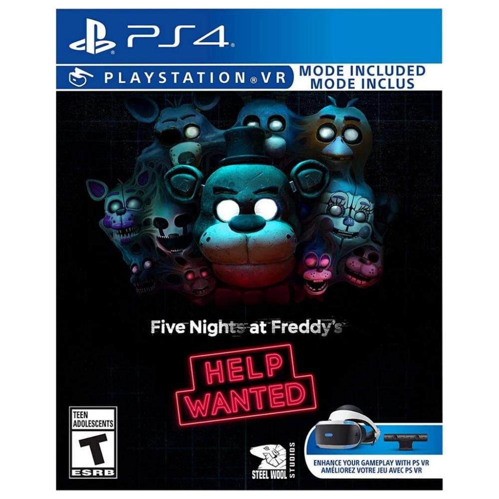 FNAF Video Game, Five Nights at Freddy's: Help Wanted, PS4, Freddy's VR ...
