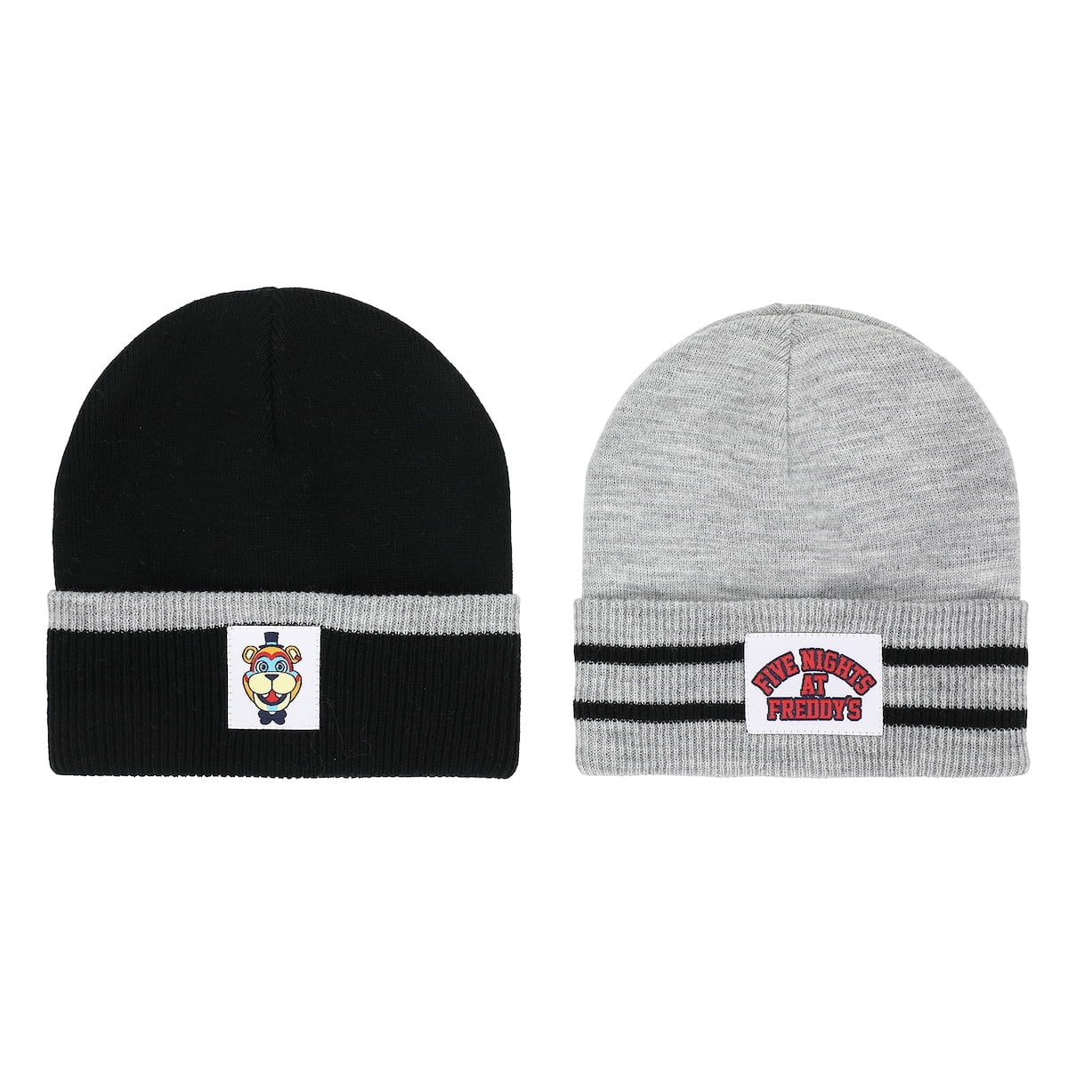 Five Nights at Freddy's Icons Youth Cuff Beanie 2-Pack - Walmart.com