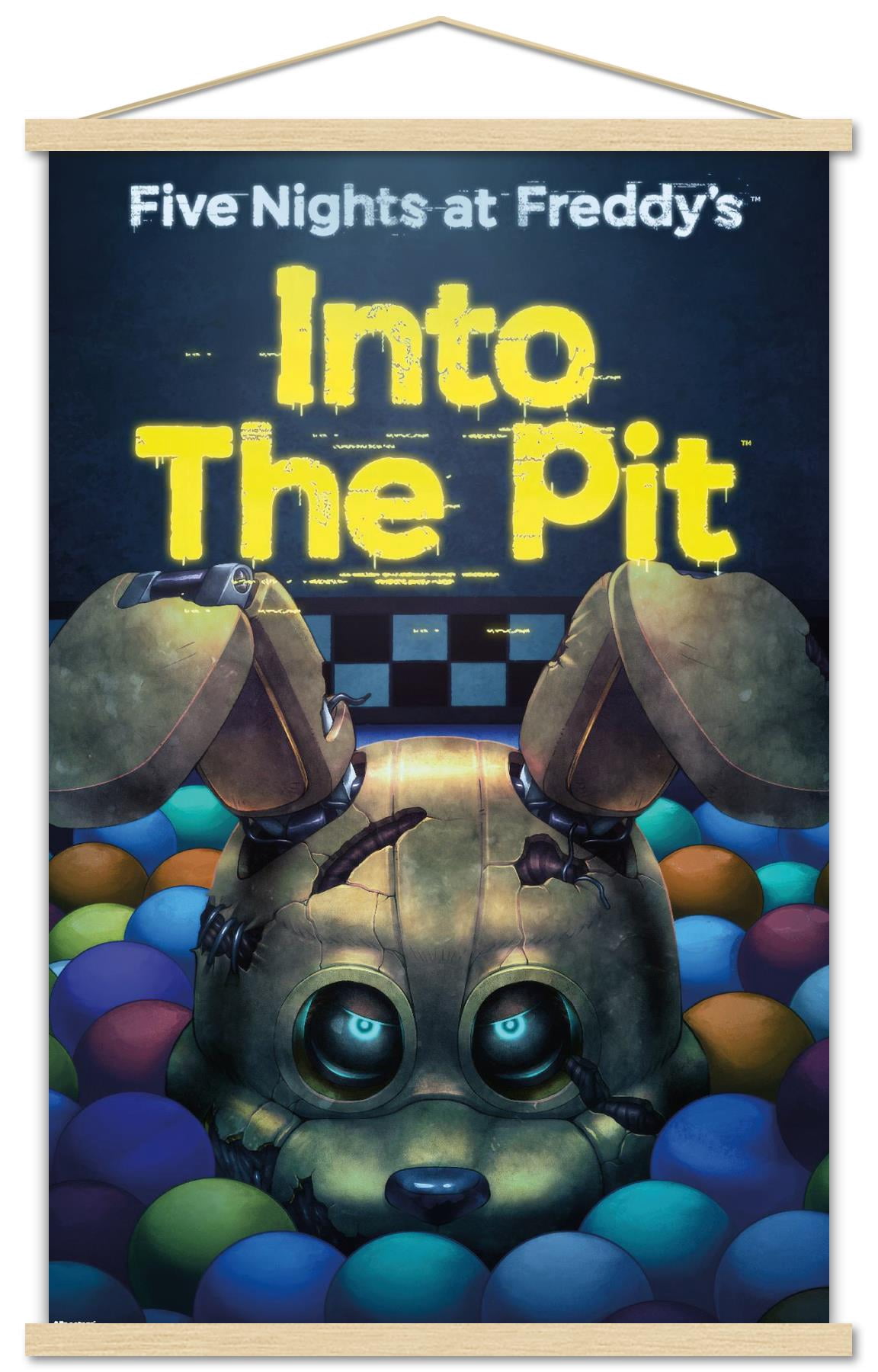 Five Nights at Freddy's: Into The Pit - Key Art Wall Poster with ...