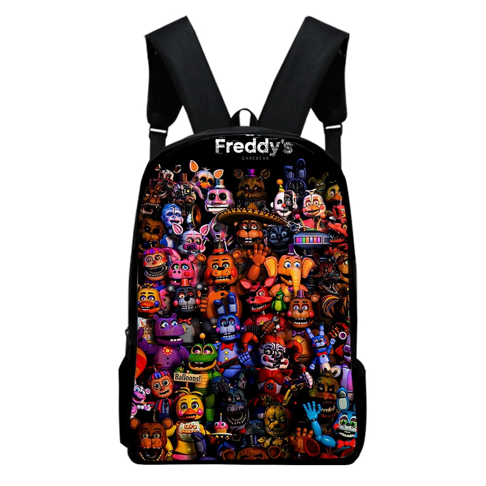Five Nights at Freddy's Merch Backpack Merch Double Shoulder Bag Travel ...