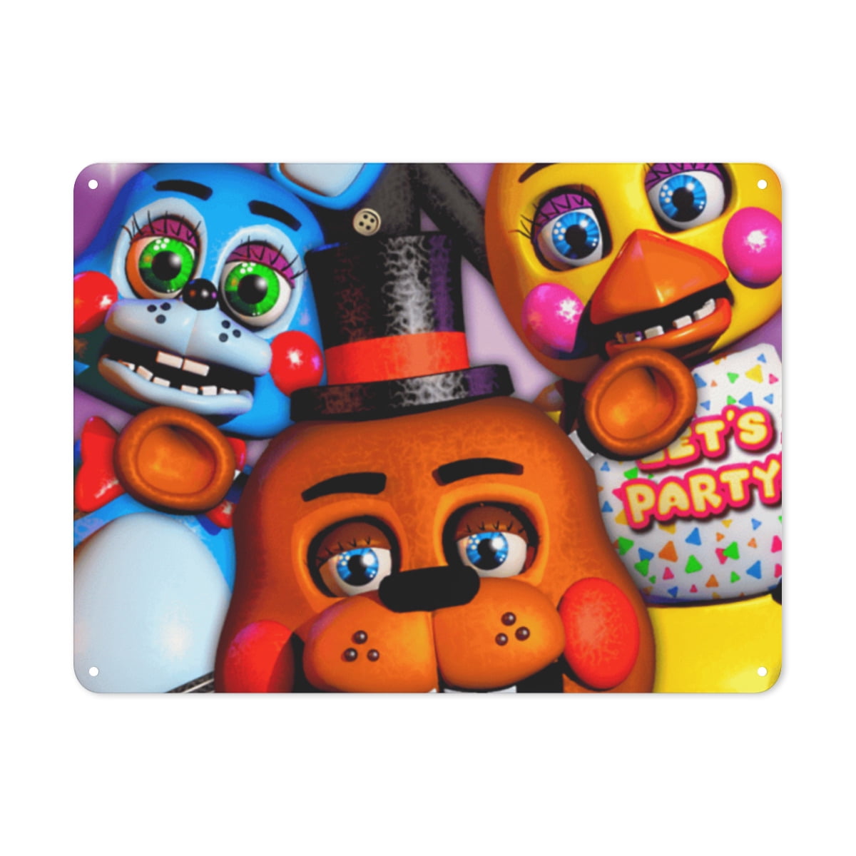 Five Nights at Freddy's Metal Poster Metal Sign Home Bar Cafe Farm Room ...