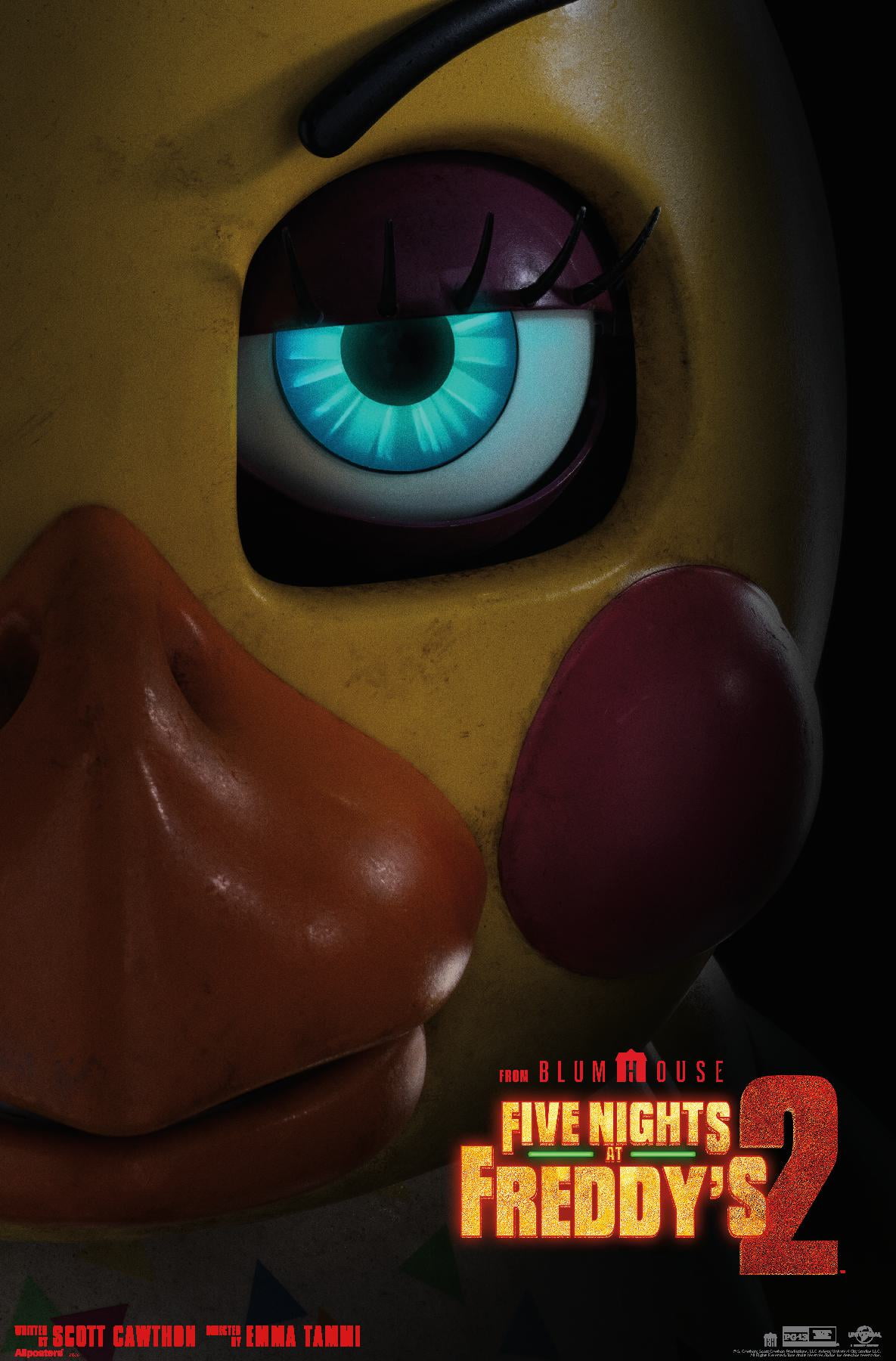 Five Nights at Freddy's Movie 2 (2025) - Chica One Sheet 2 Wall Poster ...