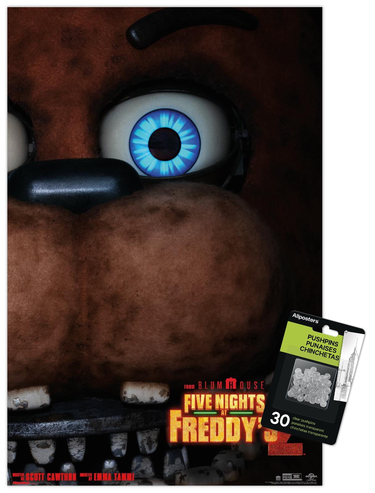 Five Nights at Freddy's Movie 2 (2025) - Freddy One Sheet 3 Wall Poster ...
