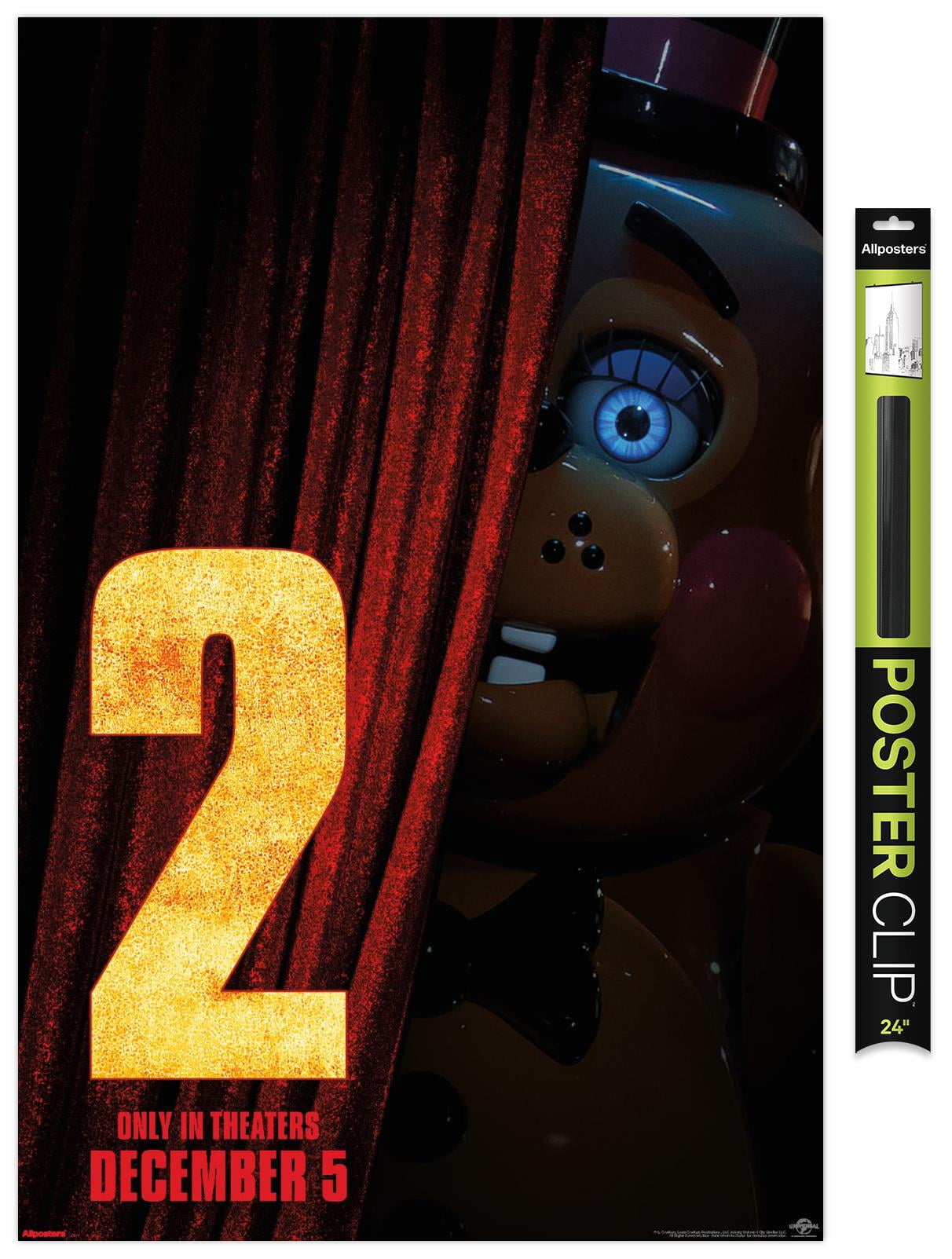 Five Nights at Freddy's Movie 2 (2025) - Freddy One Sheet 4 Wall Poster ...