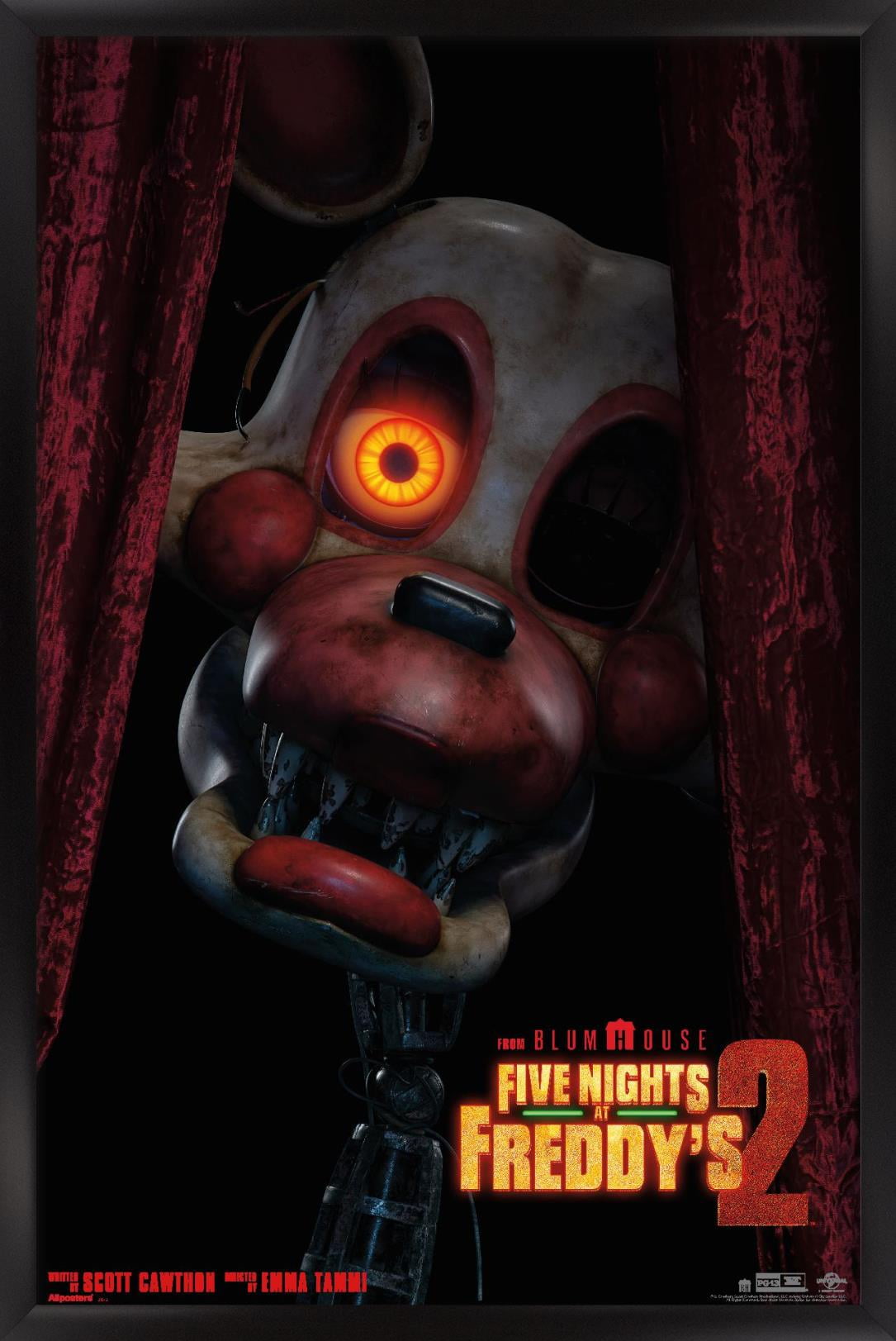 Five Nights at Freddy's Movie 2 (2025) - Mangle One Sheet Wall Poster ...