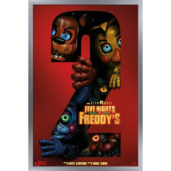 Five Nights at Freddy's Movie 2 (2025) - Withered One Sheet Wall Poster ...