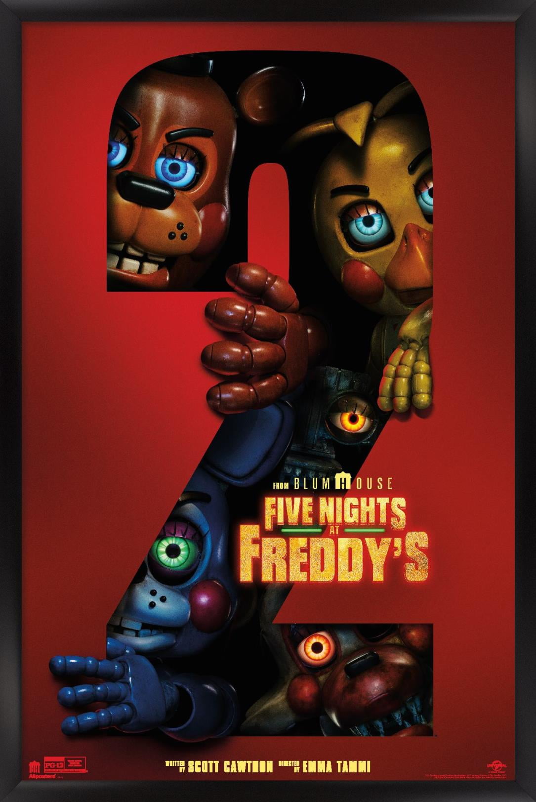 Five Nights at Freddy's Movie 2 (2025) - Withered One Sheet Wall Poster ...