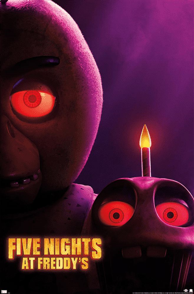 Five Nights at Freddy's: Security Breach - Group Wall Poster with Push ...