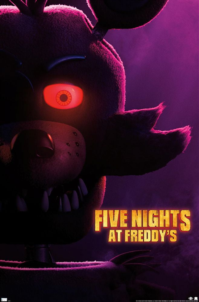Five Nights at Freddy's Movie - Foxy One Sheet Wall Poster, 14.725" x ...
