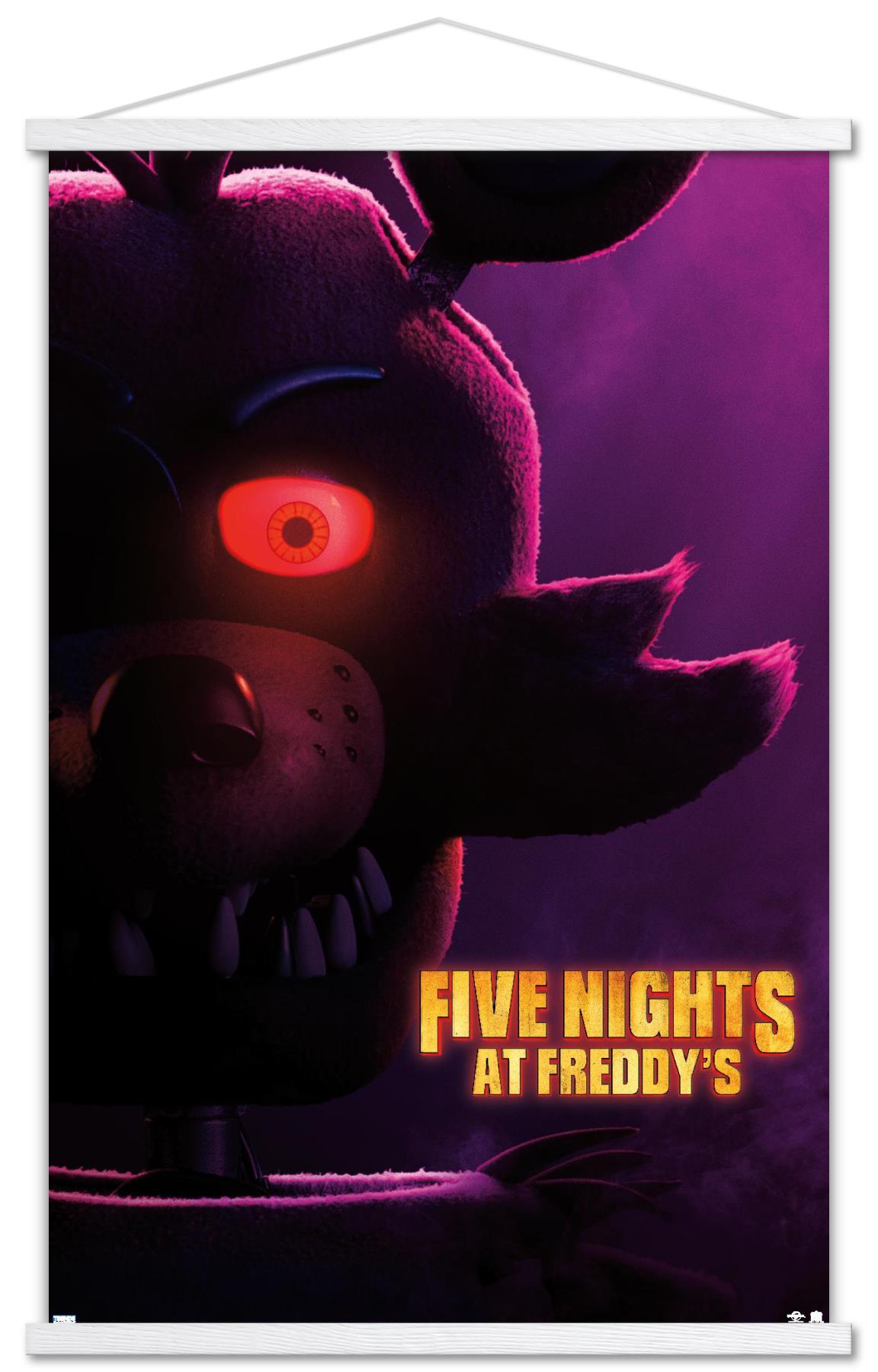 Five Nights at Freddy's Movie - Foxy One Sheet Wall Poster with ...