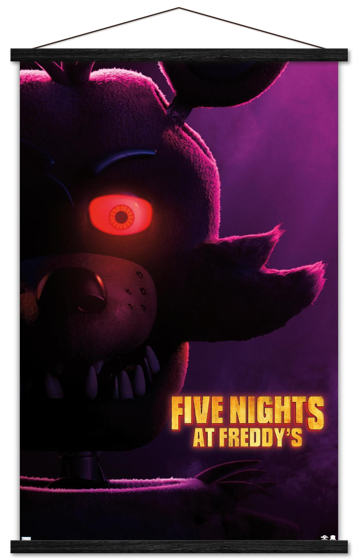 Five Nights at Freddy's Movie - Foxy One Sheet Wall Poster with ...