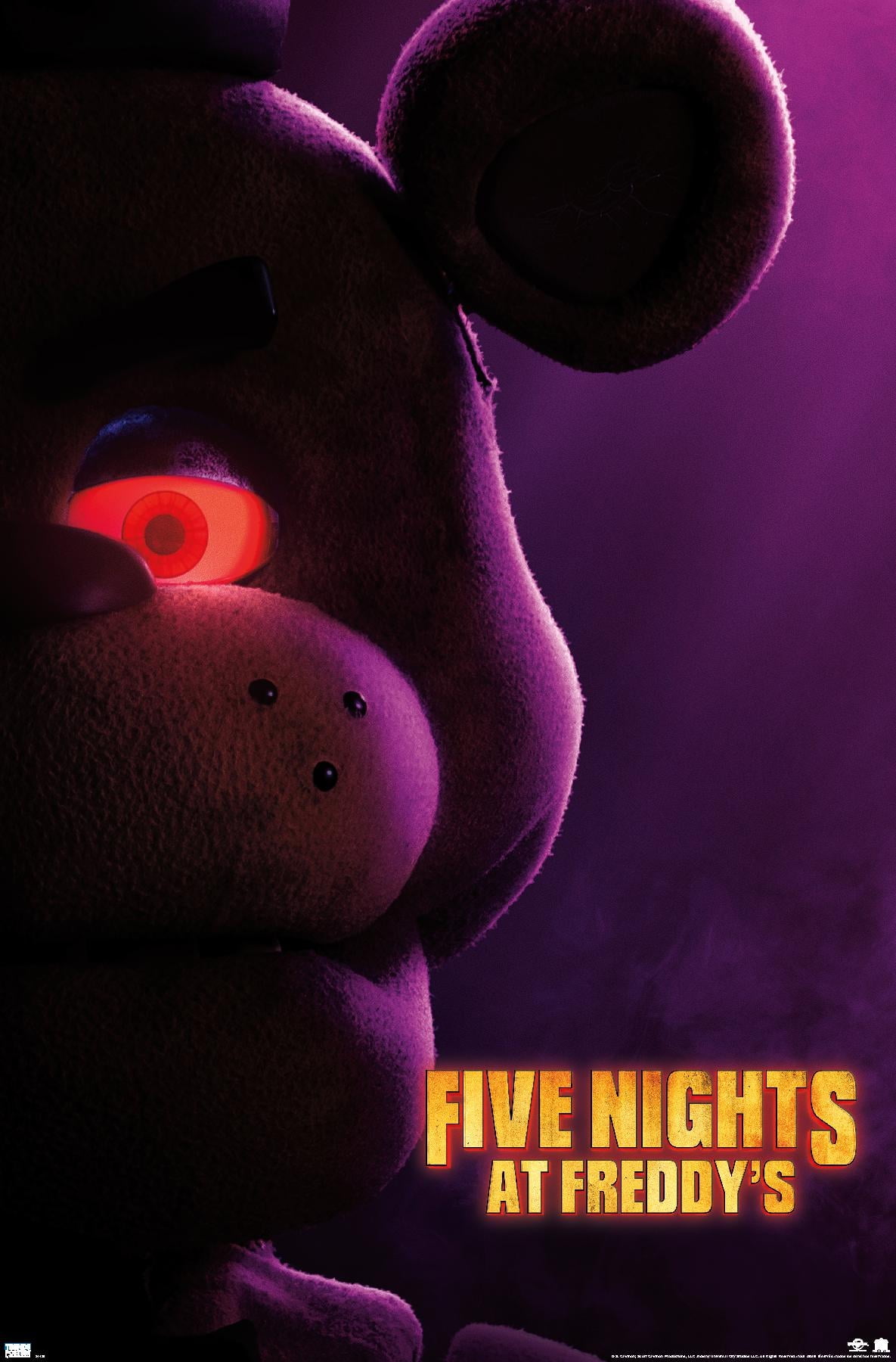 Five Nights at Freddy's Movie - Freddy One Sheet Wall Poster, 22.375" x ...