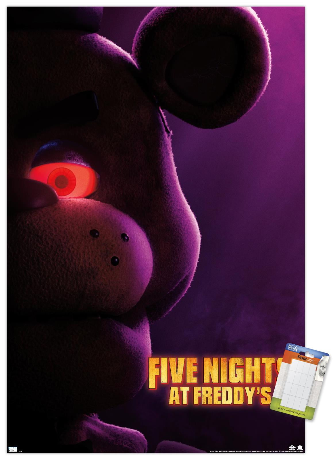 Five Nights at Freddy's Movie - Freddy One Sheet Wall Poster, 22.375" x 34" - Walmart.com