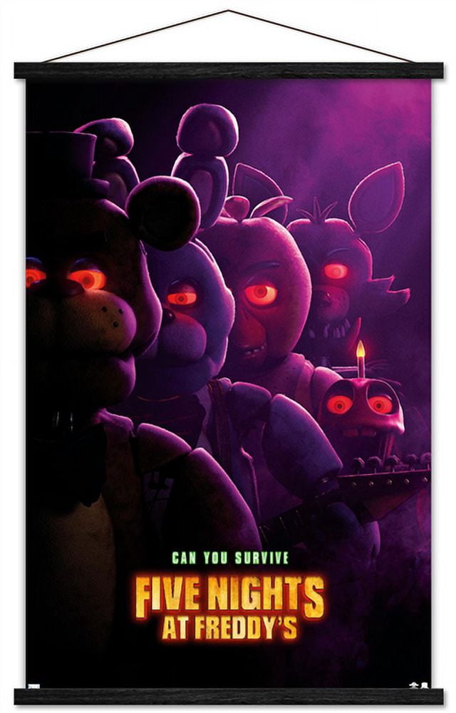 Five Nights at Freddy's Movie - Teaser One Sheet Wall Poster with ...