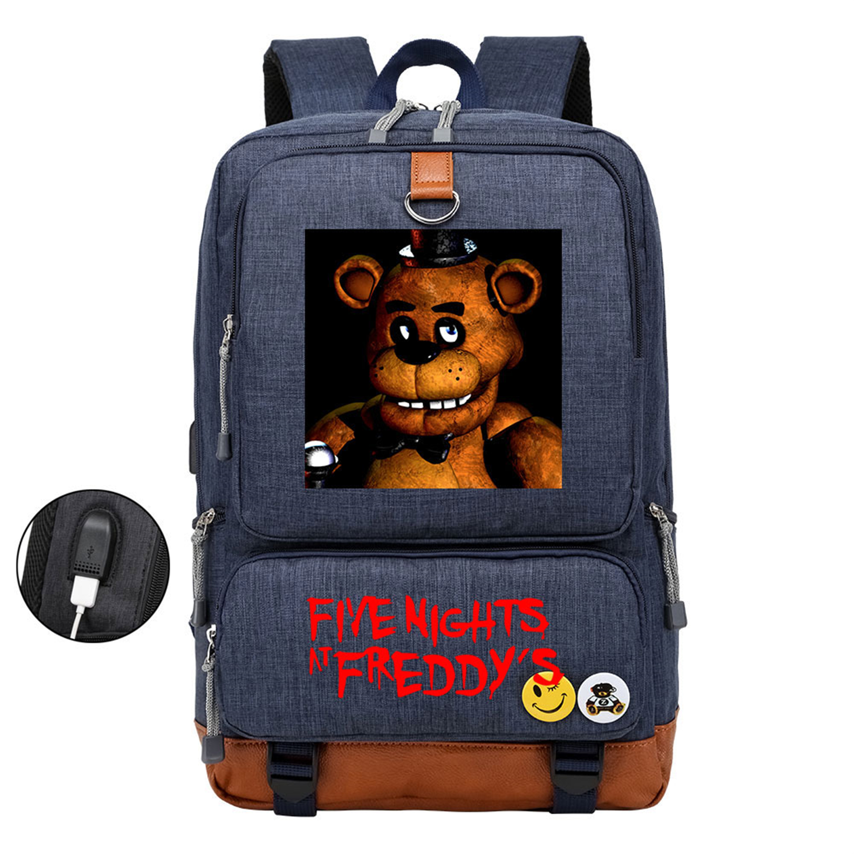 Five Nights at Freddy's Multifunction Daypack Basic Backpack-Back to ...