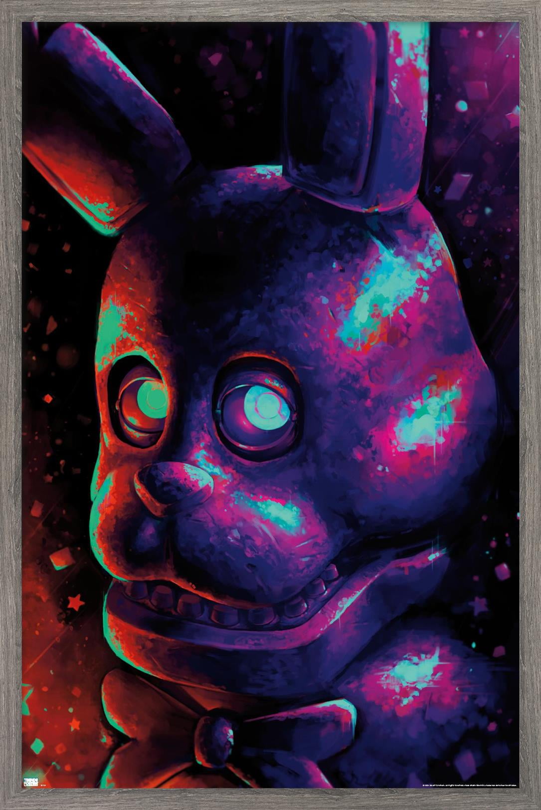Five Nights at Freddy's - Neon Heat Wall Poster, 14.725" x 22.375 ...