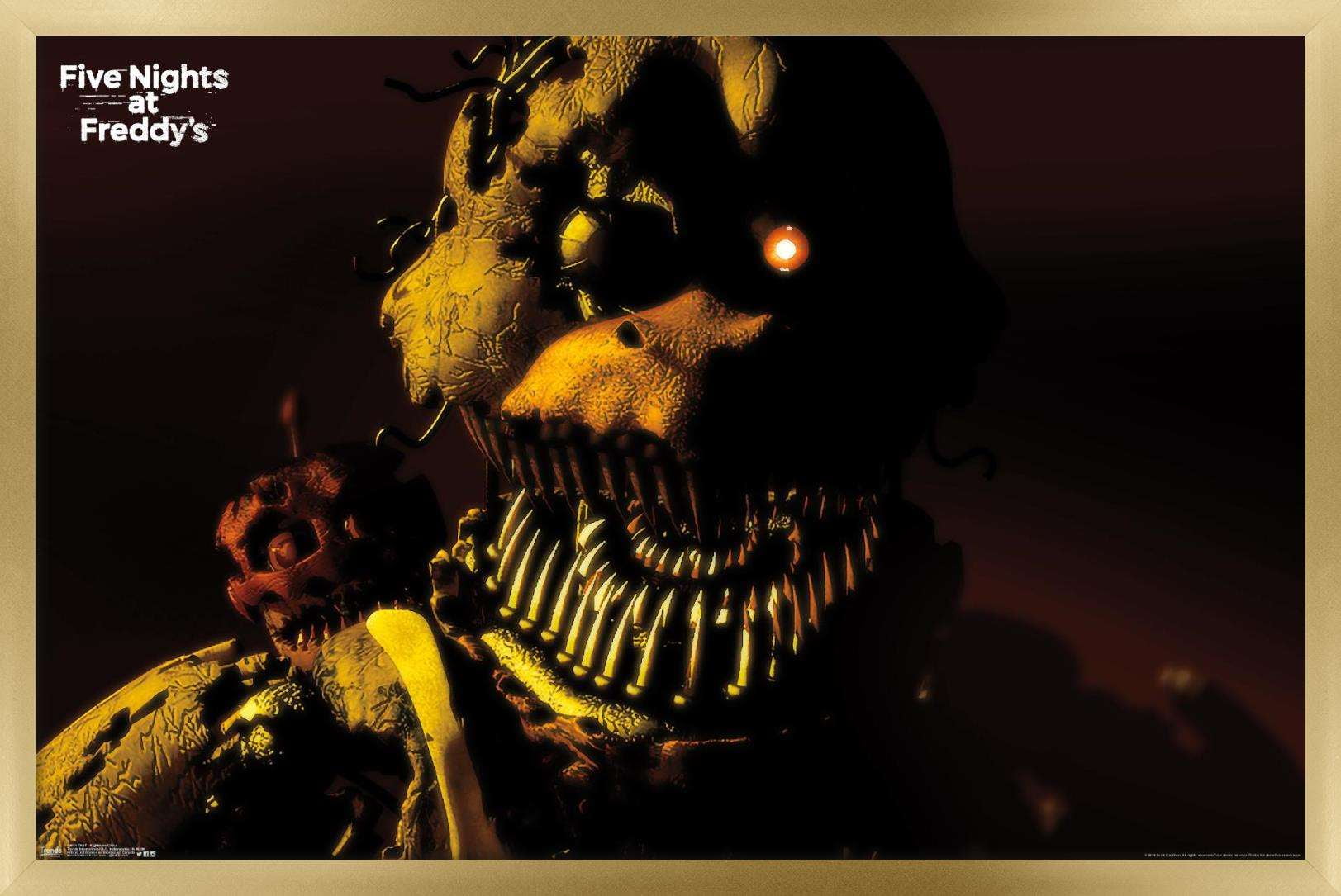 Five Nights at Freddy's - Nightmare Chica Wall Poster, 22.375" x 34 ...