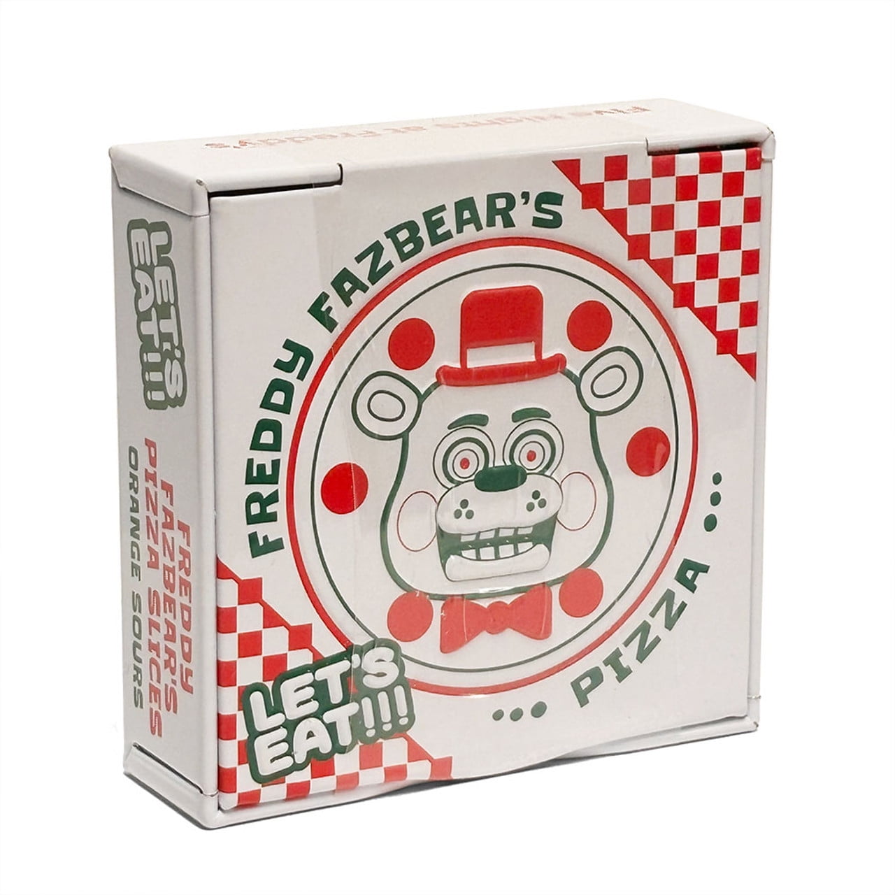 Five Nights at Freddy's Pizza Box Tin with Sour Orange Candy, 1.2 oz ...