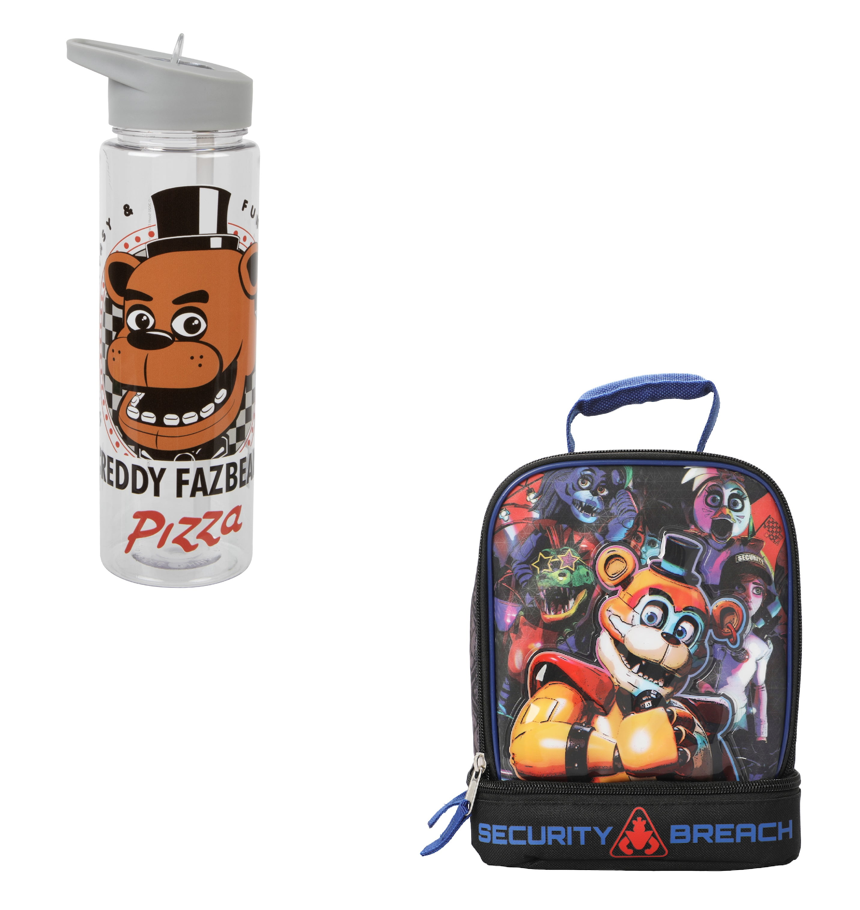 Five Nights at Freddy's (FNAF) 2-Pack Pizza UV 24 Oz Tritan Water ...