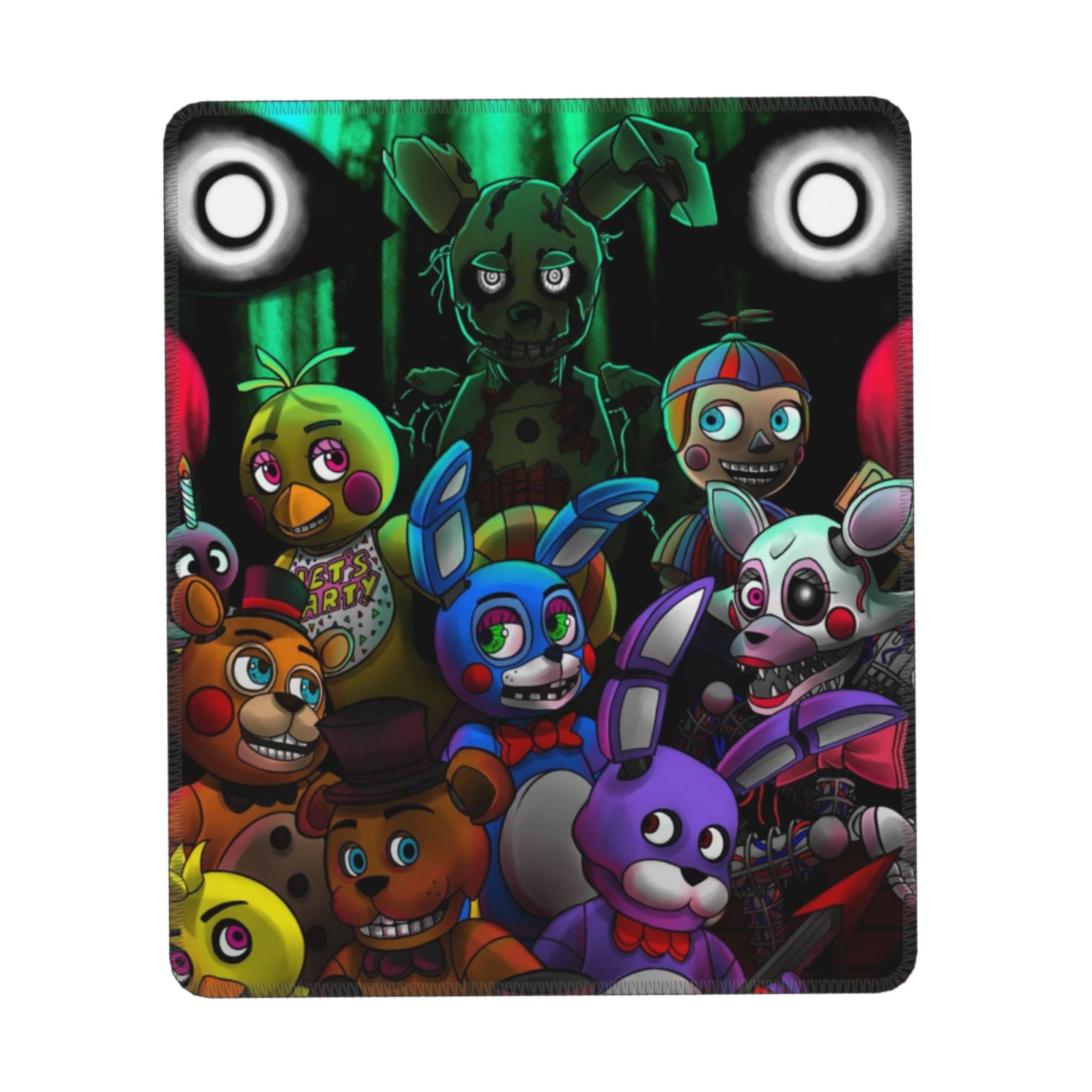 Five Nights at Freddy's Poster Mouse Pad Non-Slip Rubber Base Mousepad ...