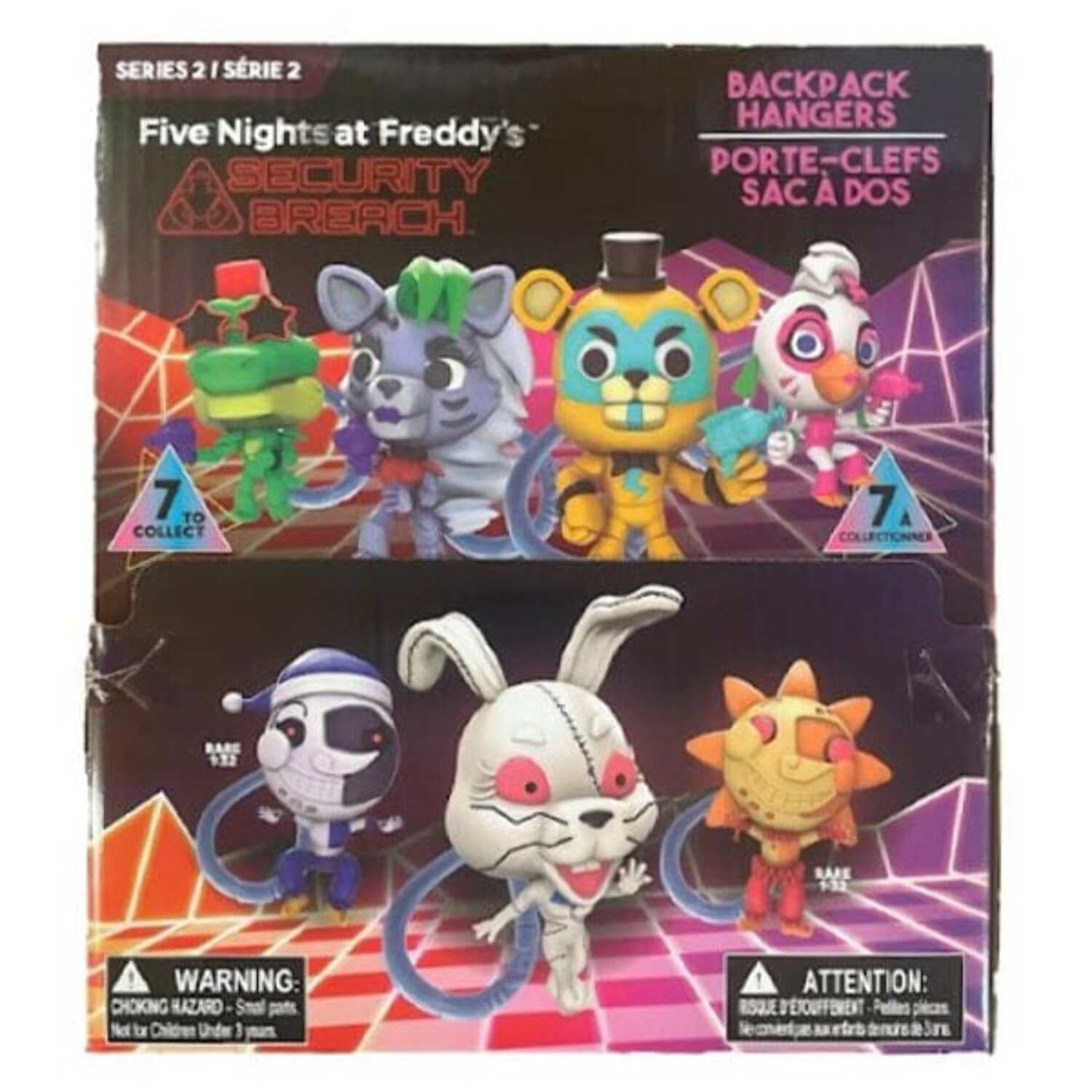Five Nights At Freddy's Security Breach Hangers Mystery Pack Series 2 ...