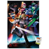 Five Nights at Freddy's: Security Breach - Group Wall Poster with Push ...