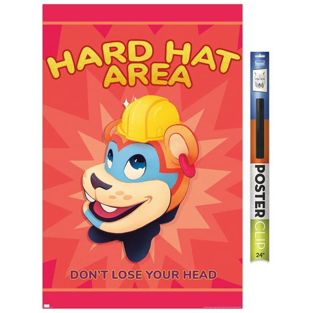 Five Nights at Freddy's: Security Breach - Hard Hat Wall Poster, 22.375 ...