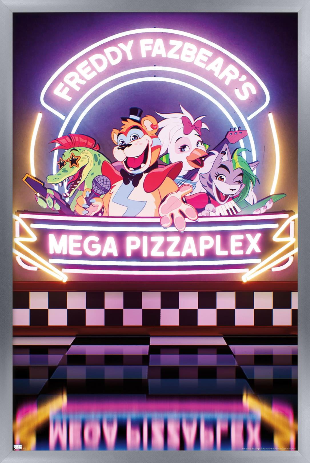 Five Nights at Freddy's: Security Breach - Mega Pizzaplex Wall Poster ...