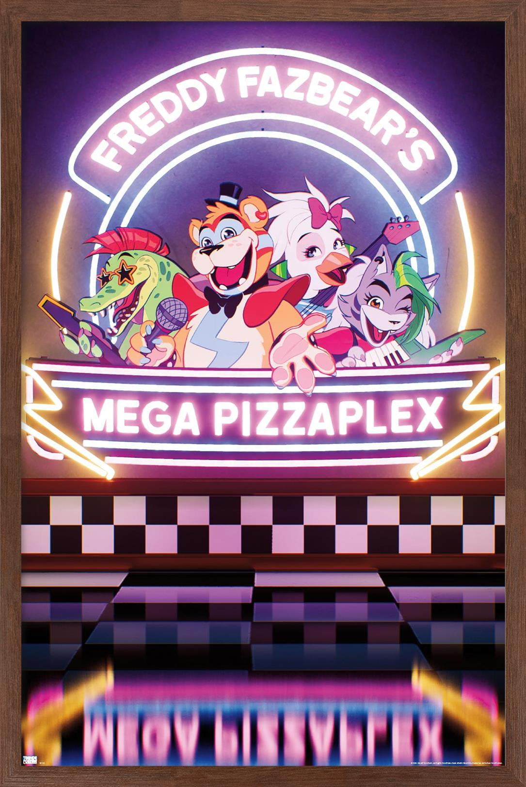 Five Nights at Freddy's: Security Breach - Mega Pizzaplex Wall Poster ...