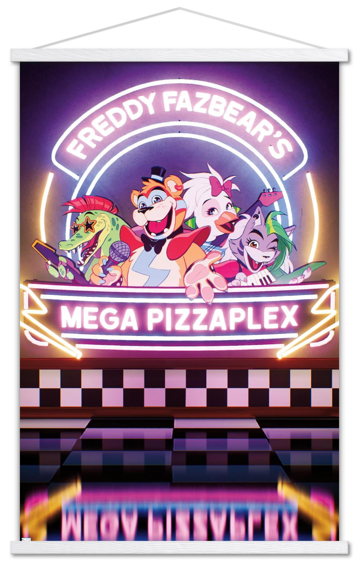 Five Nights at Freddy's: Security Breach - Mega Pizzaplex Wall Poster ...