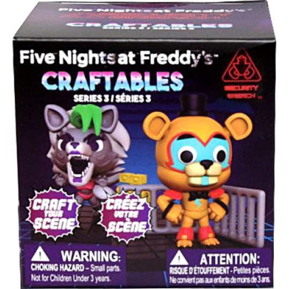 Five Nights at Freddy's - 1pc Security Breach Craftables Series 3 ...