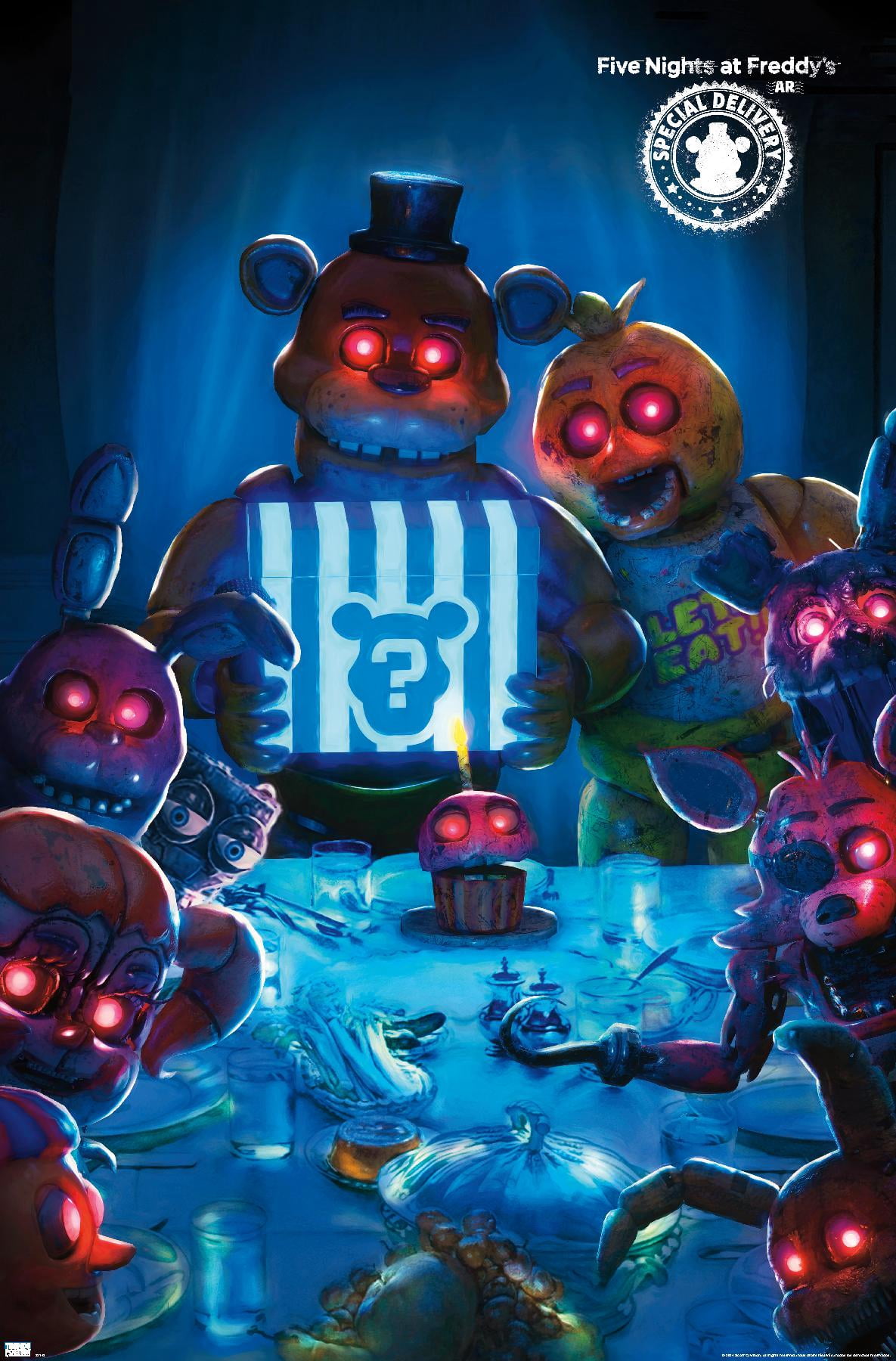 Five Nights At Freddys Special Delivery Ar Key Art Wall Poster 22