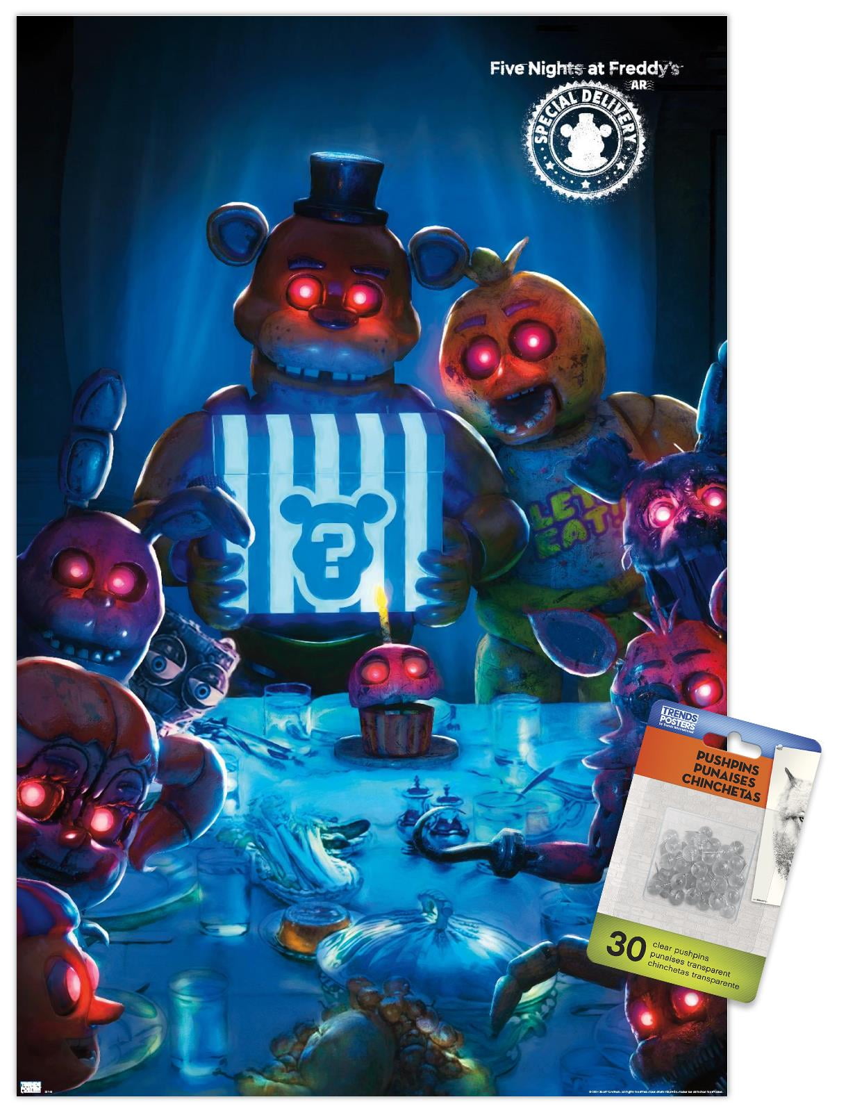 Five Nights at Freddy's: Special Delivery AR - Key Art Wall Poster with ...