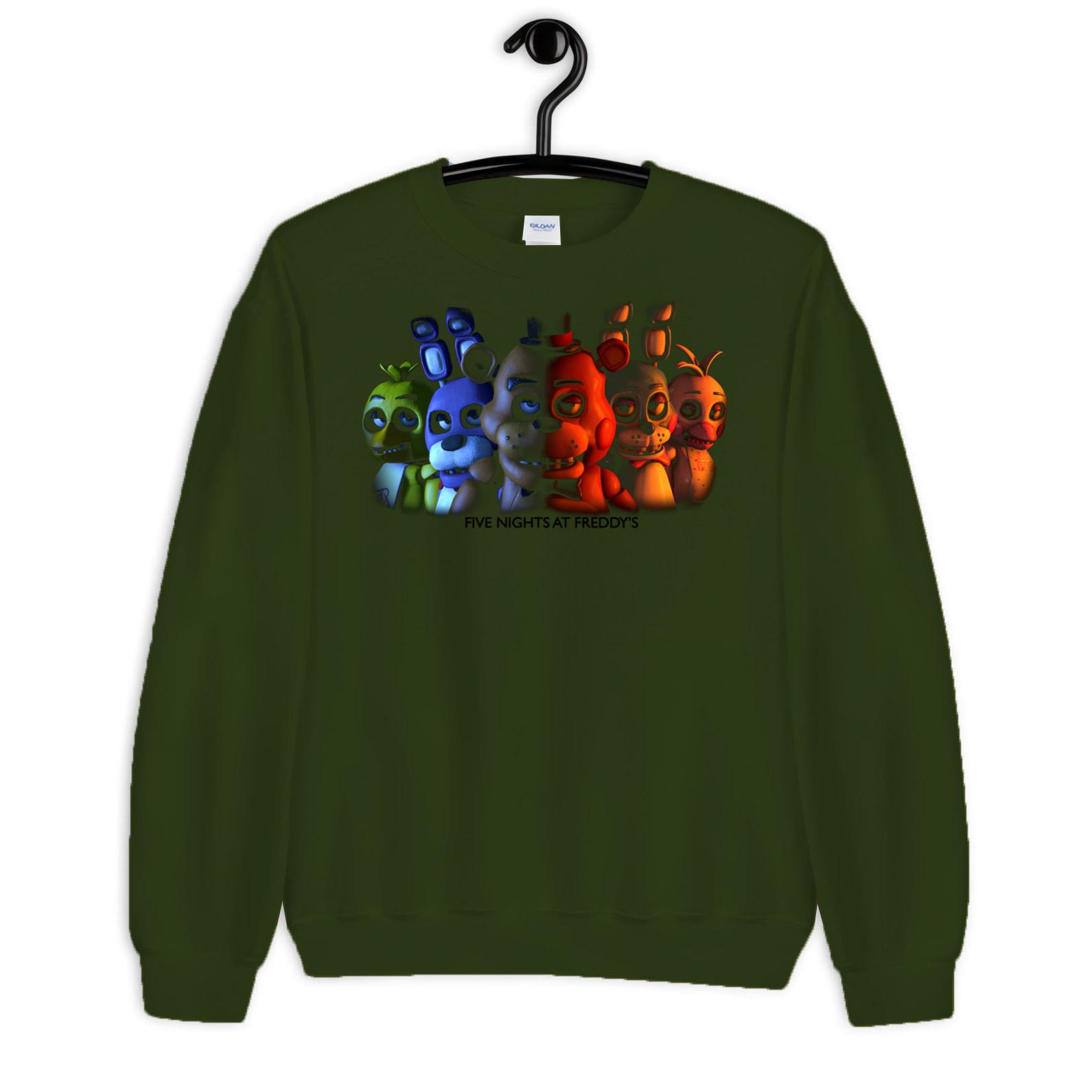 Five Nights at Freddy's Springtrap - FNAF Black T-Shirt S-5XL MP3067 ...