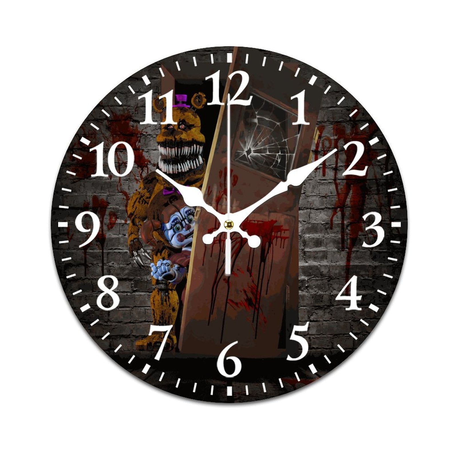 Five Nights at Freddy's wall clocks battery operated decorative 25cm/9 ...