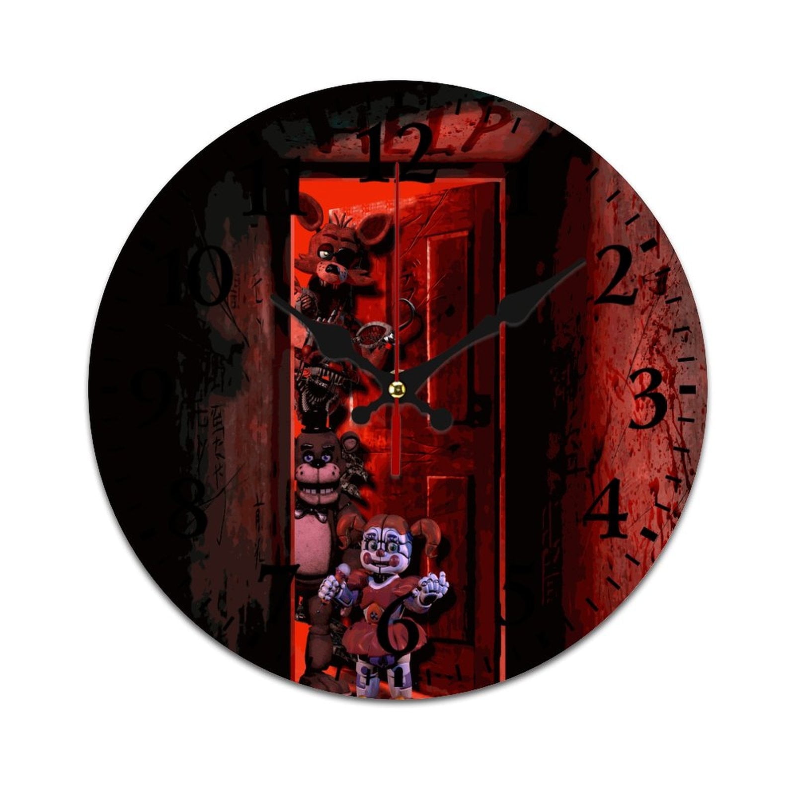 Five Nights at Freddy's wall clocks battery operated decorative 34cm/13 ...