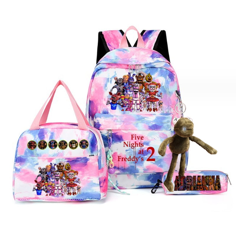 Five-Nights-at-Freddy'sAnime Backpacks Sets, Cartoon Laptop Backpack ...