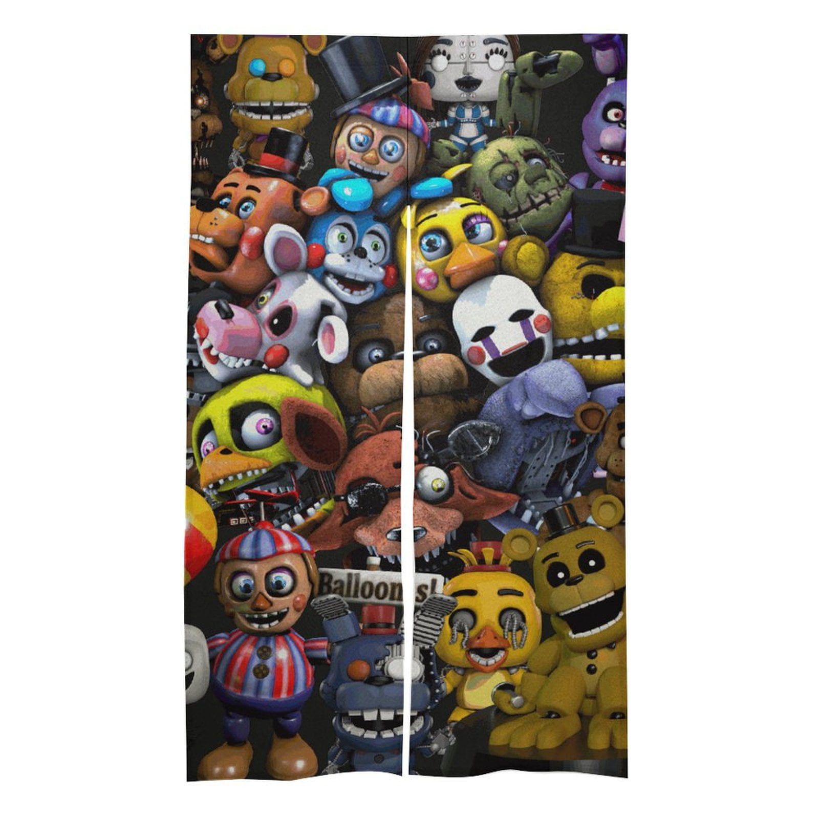 Five Nights at Freddy'sCartoon Anime Door Curtain Set Curtain Partition ...