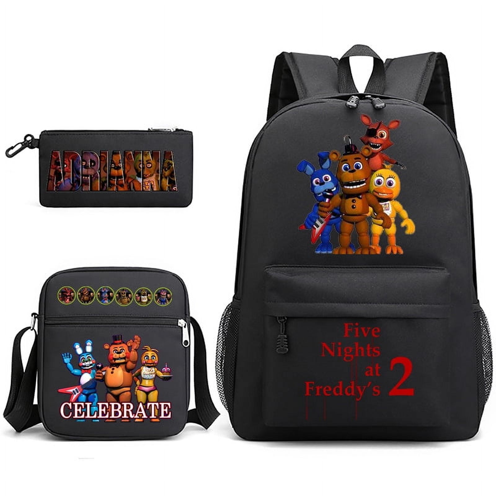 Five-Nights-at-Freddys Anime Travel Backpack for Teens/Womens/Mens ...