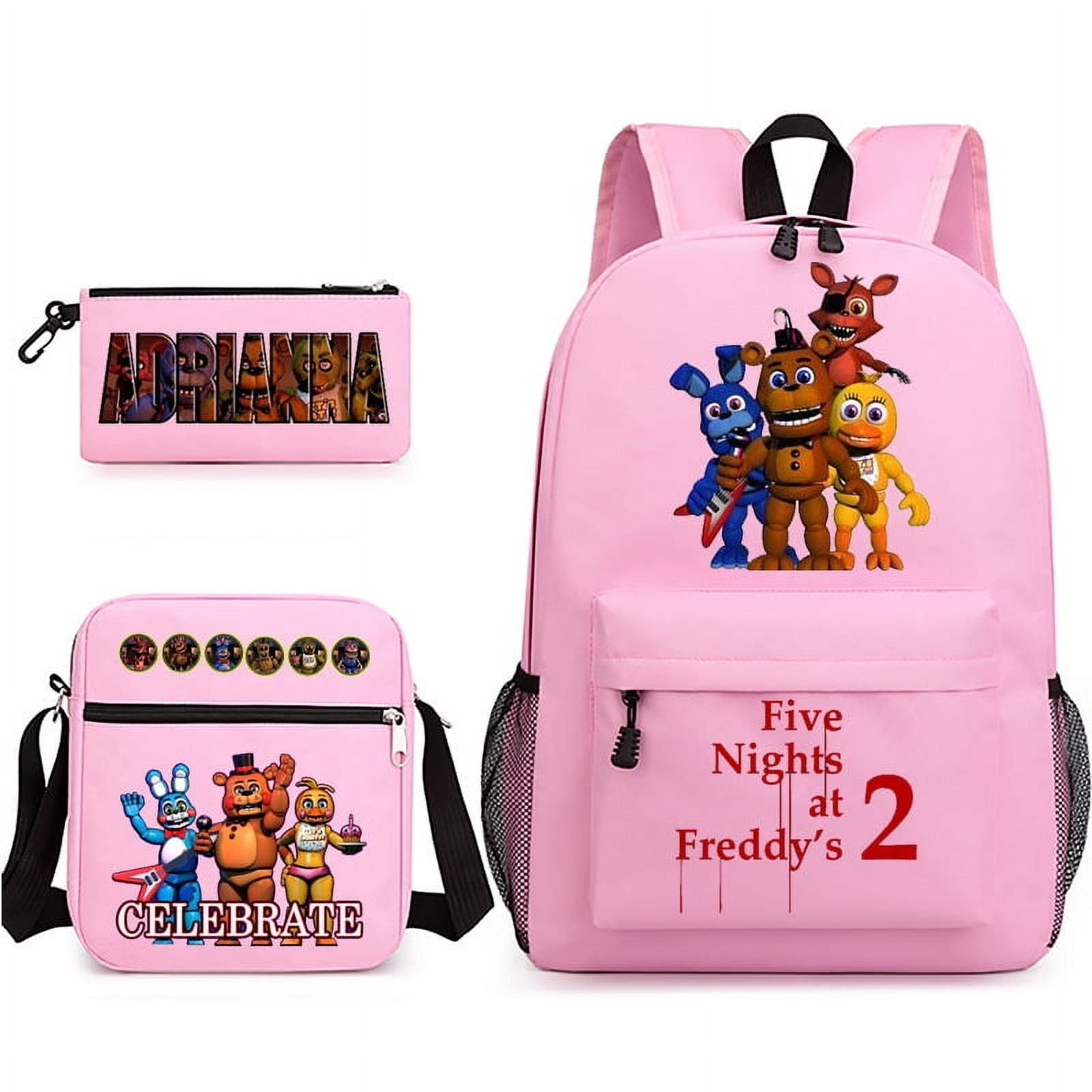 Five-Nights-at-Freddys Anime Travel Backpack for Teens/Womens/Mens ...