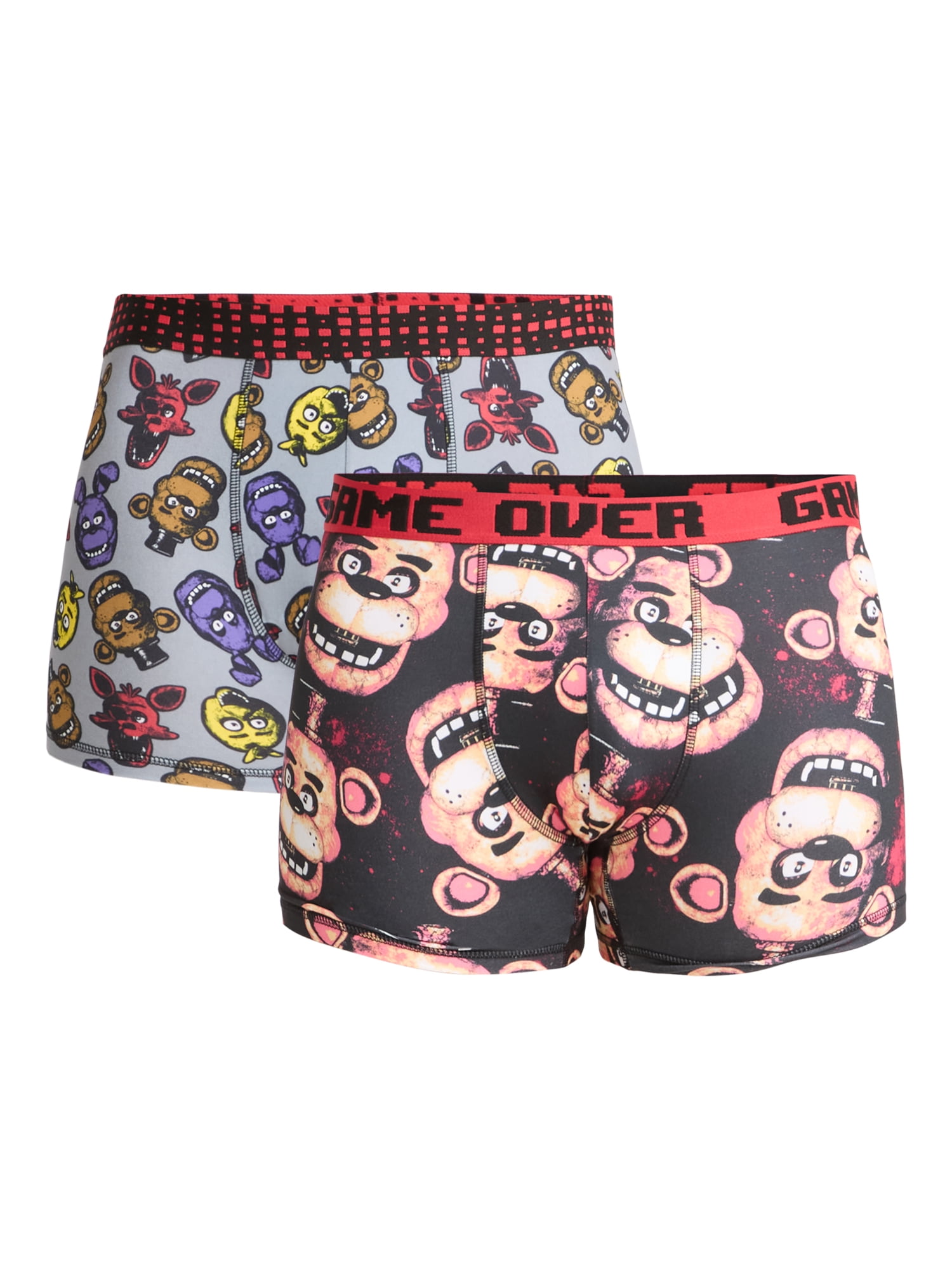 Five Nights at Freddy’s Men's Boxer Briefs, 2-Pack, Sizes S-2XL ...