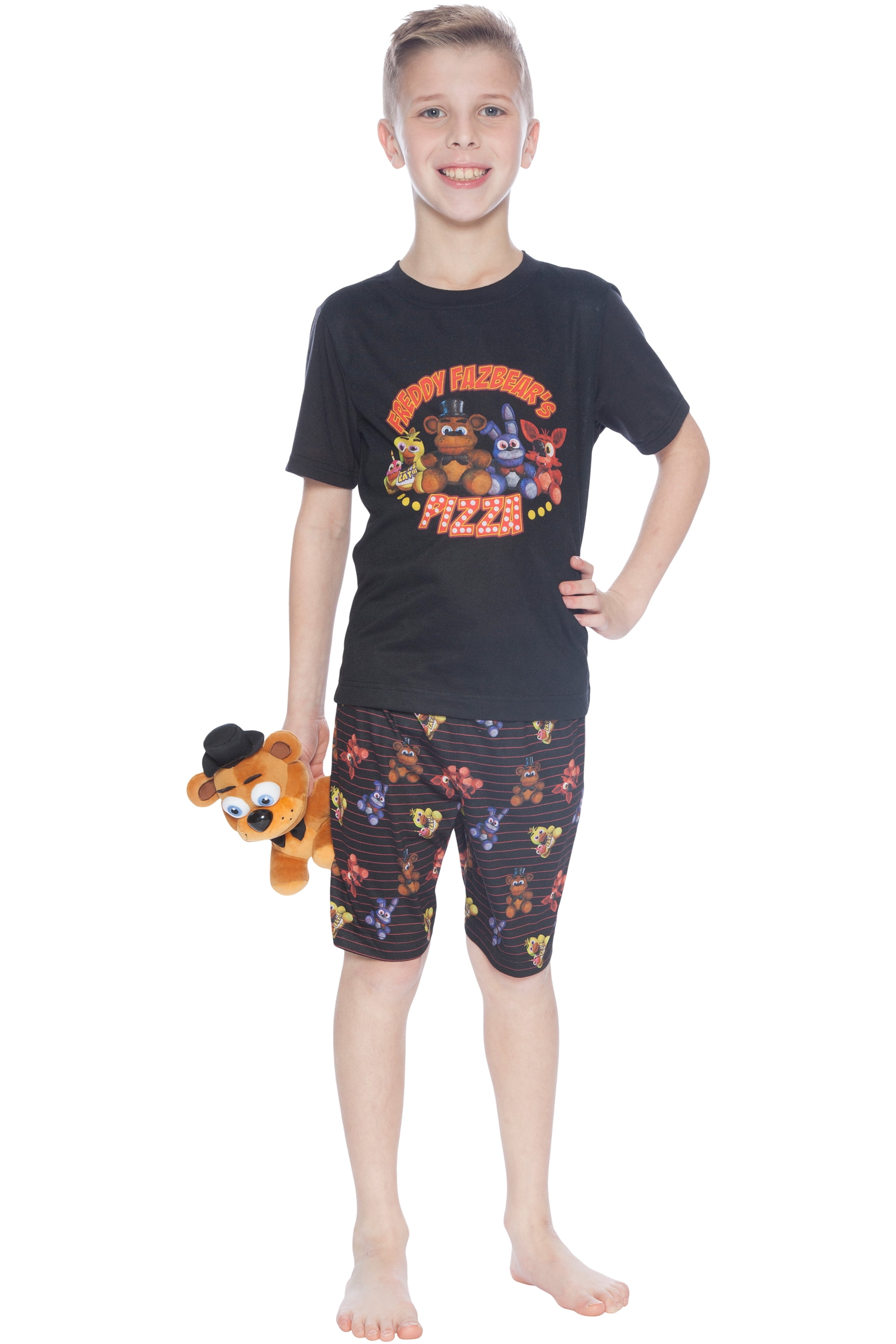Five Nights at Freddy's FNAF Pajamas - Freddy Fazbear's Pizza Plushy ...