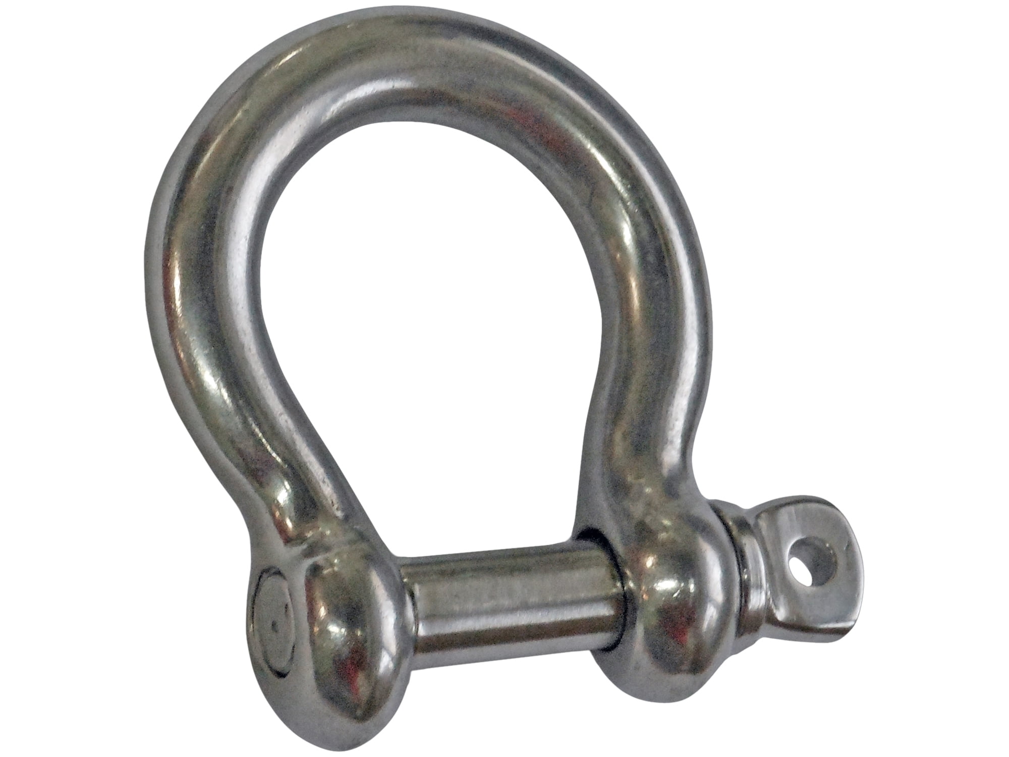 Five Oceans 3/4 Screw Pin Bow Shackles, Stainless Steel Anchor Shackle ...