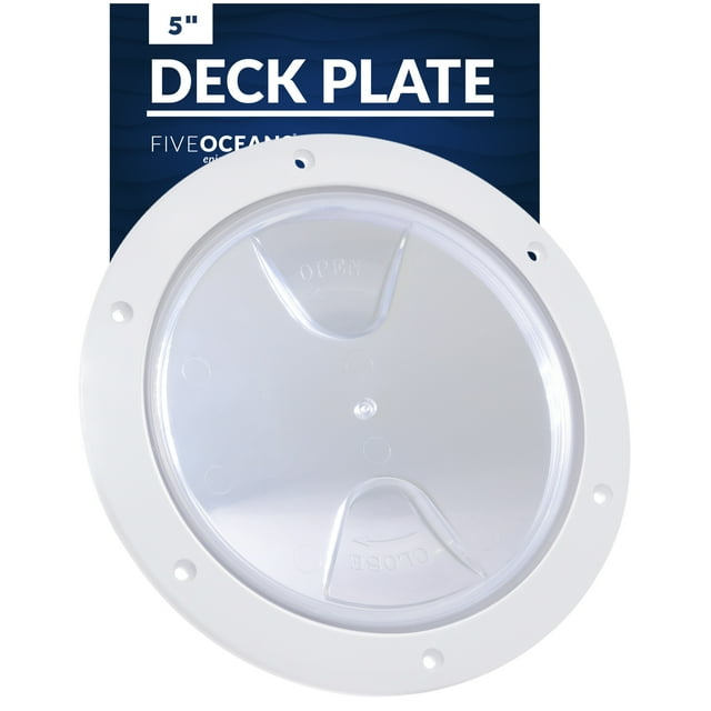 Five Oceans 6" Boat Hatch, Marine Round Inspection Deck Plate Hatch ...