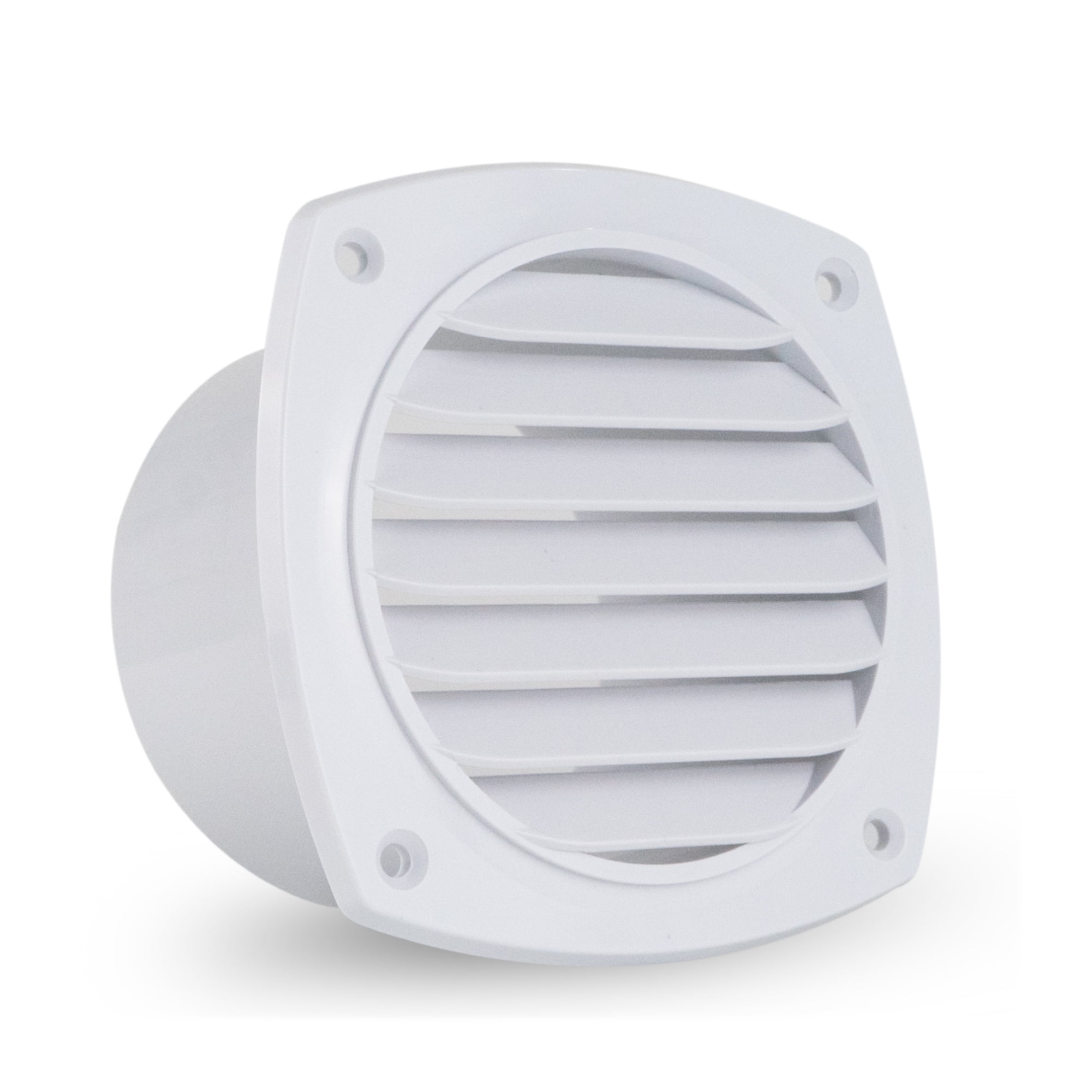 Five Oceans 7-Slotted Louvered Hose Vent, 4-inch Hose Diameter, Air ...